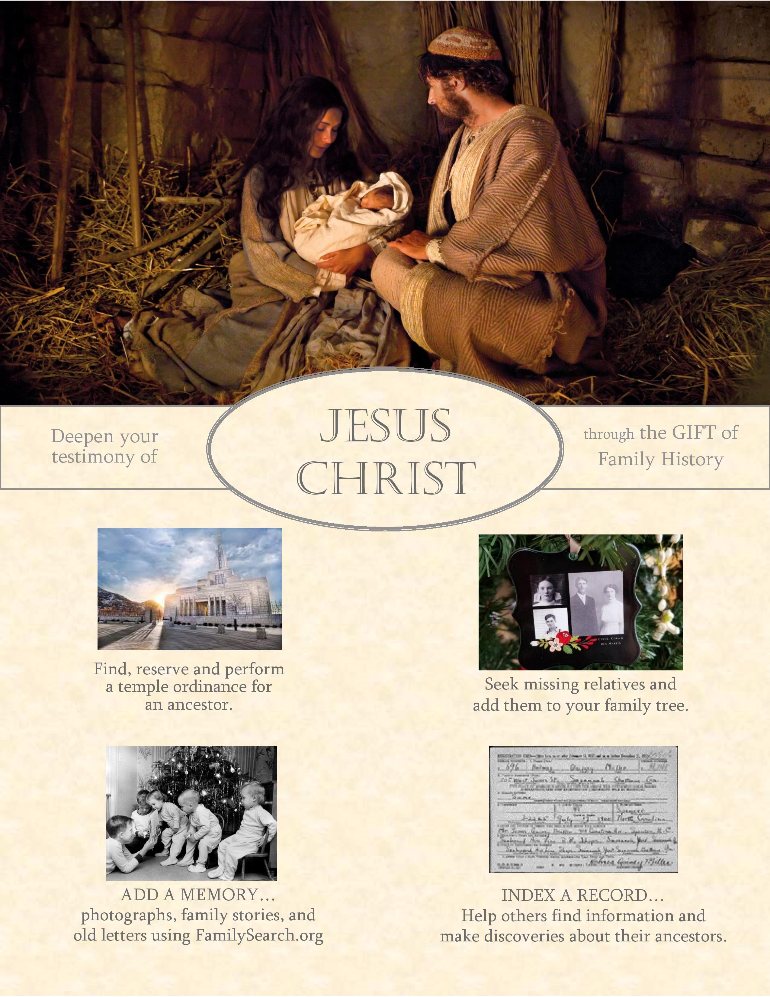 2021 December Deepen Testimony of Jesus Christ – Granite FamilySearch ...